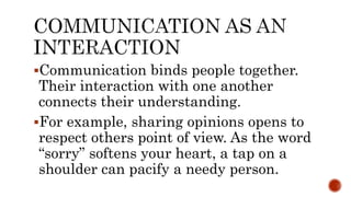 Nature of Communication | PPTX