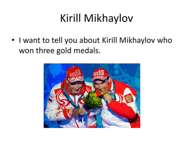 Kirill Mikhaylov | PPT