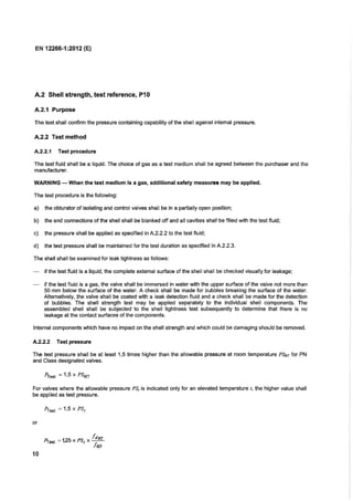 En 12266 1-2012 | PDF