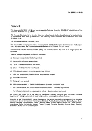 En 12266 1-2012 | PDF