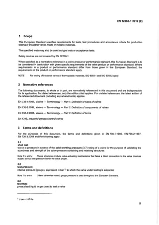 En 12266 1-2012 | PDF