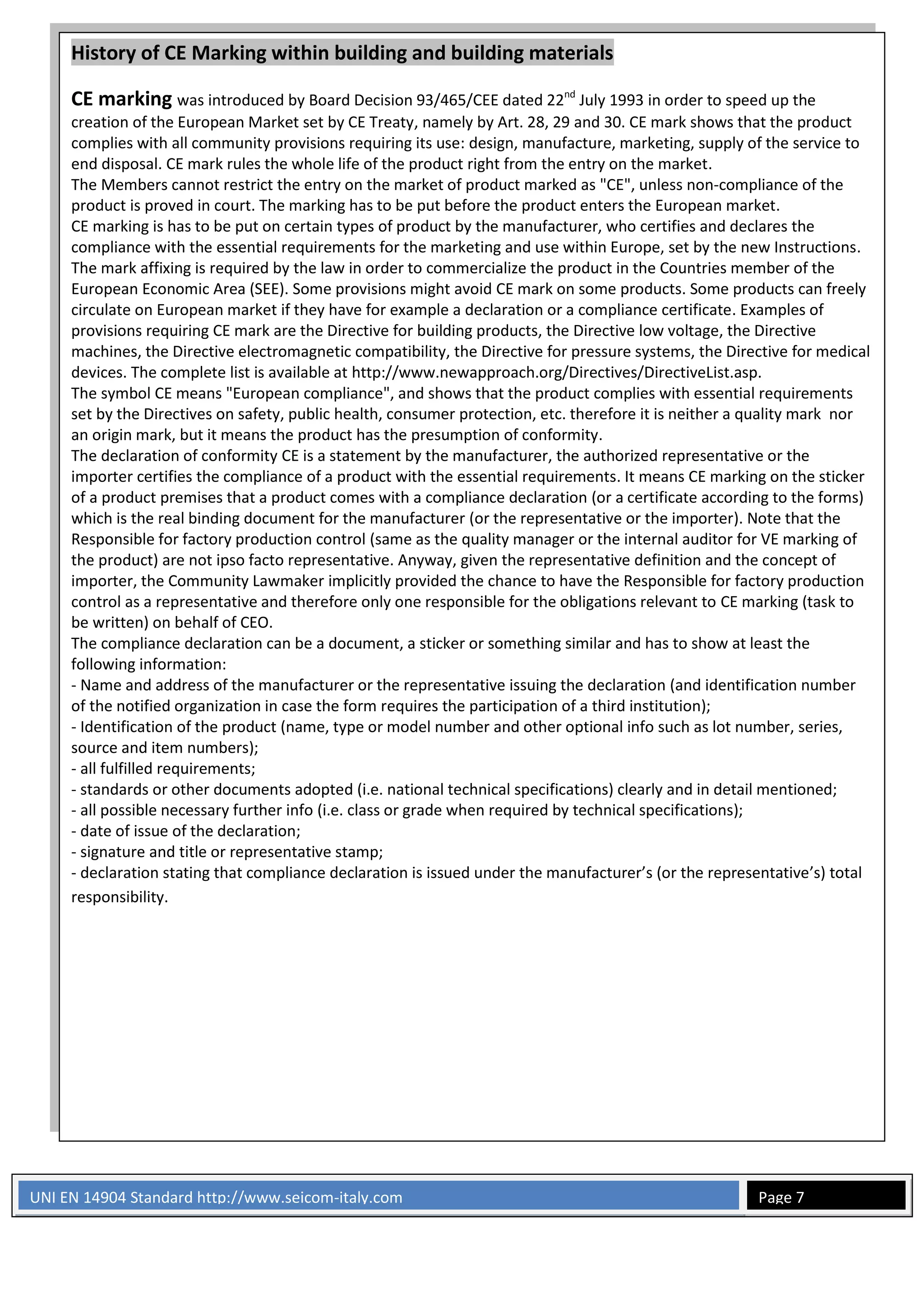 En 14904 english ce marking sport parquet | PDF