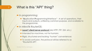 The better PHP API (EN) | PPTX