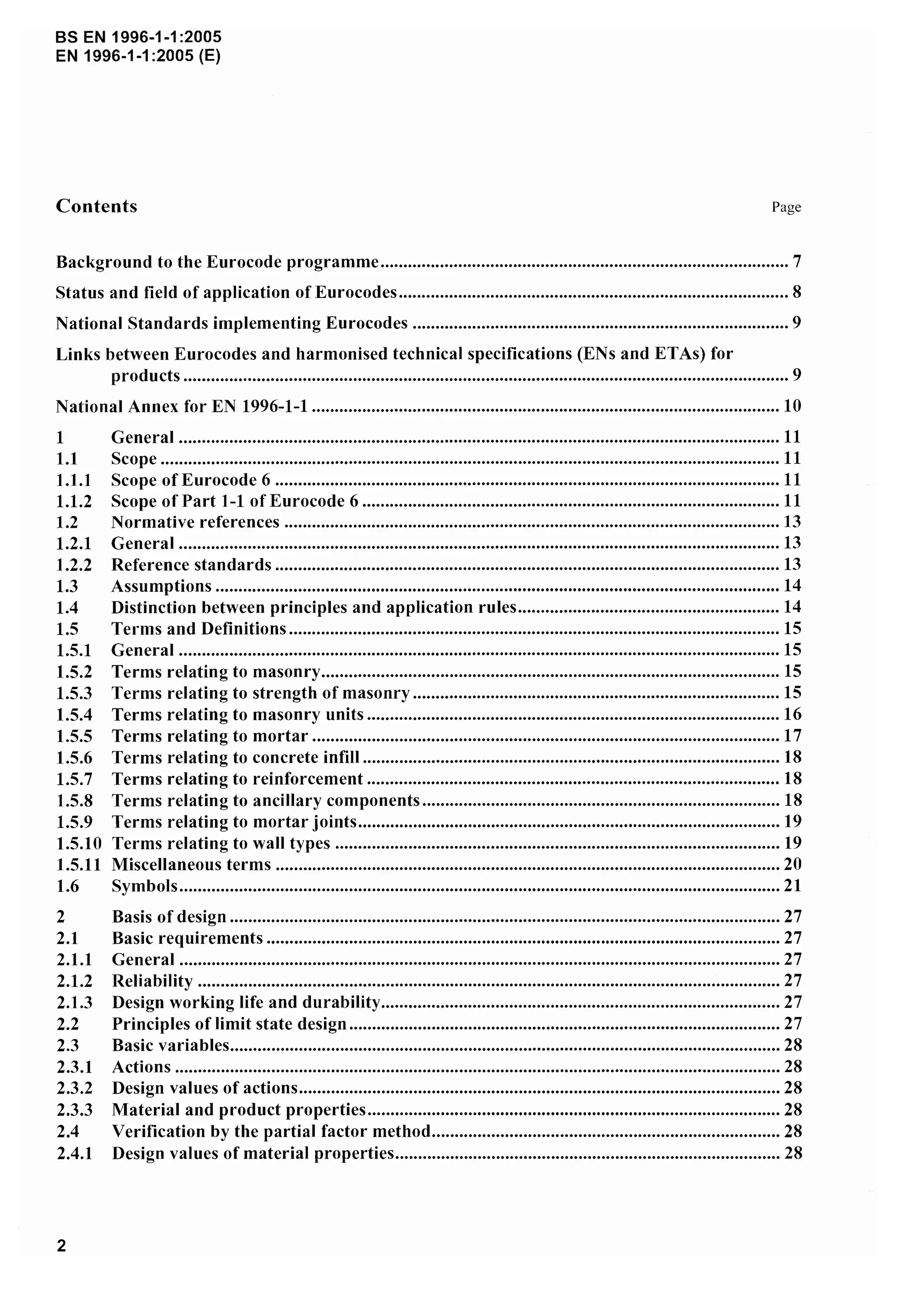 En 1996 1-1 eurocode 6 design of masonry structures - part 1-1 general ...