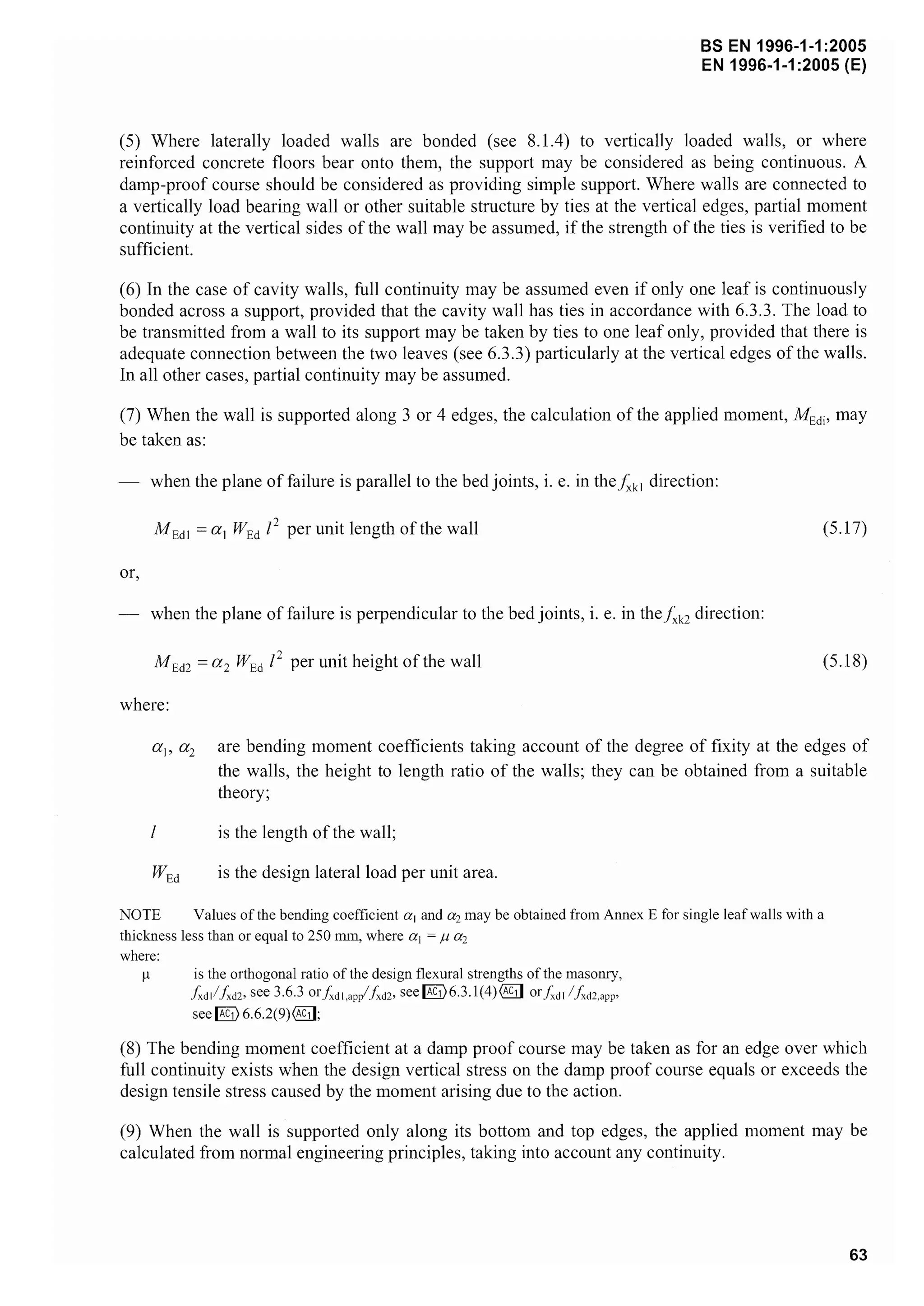 En 1996 1-1 eurocode 6 design of masonry structures - part 1-1 general ...