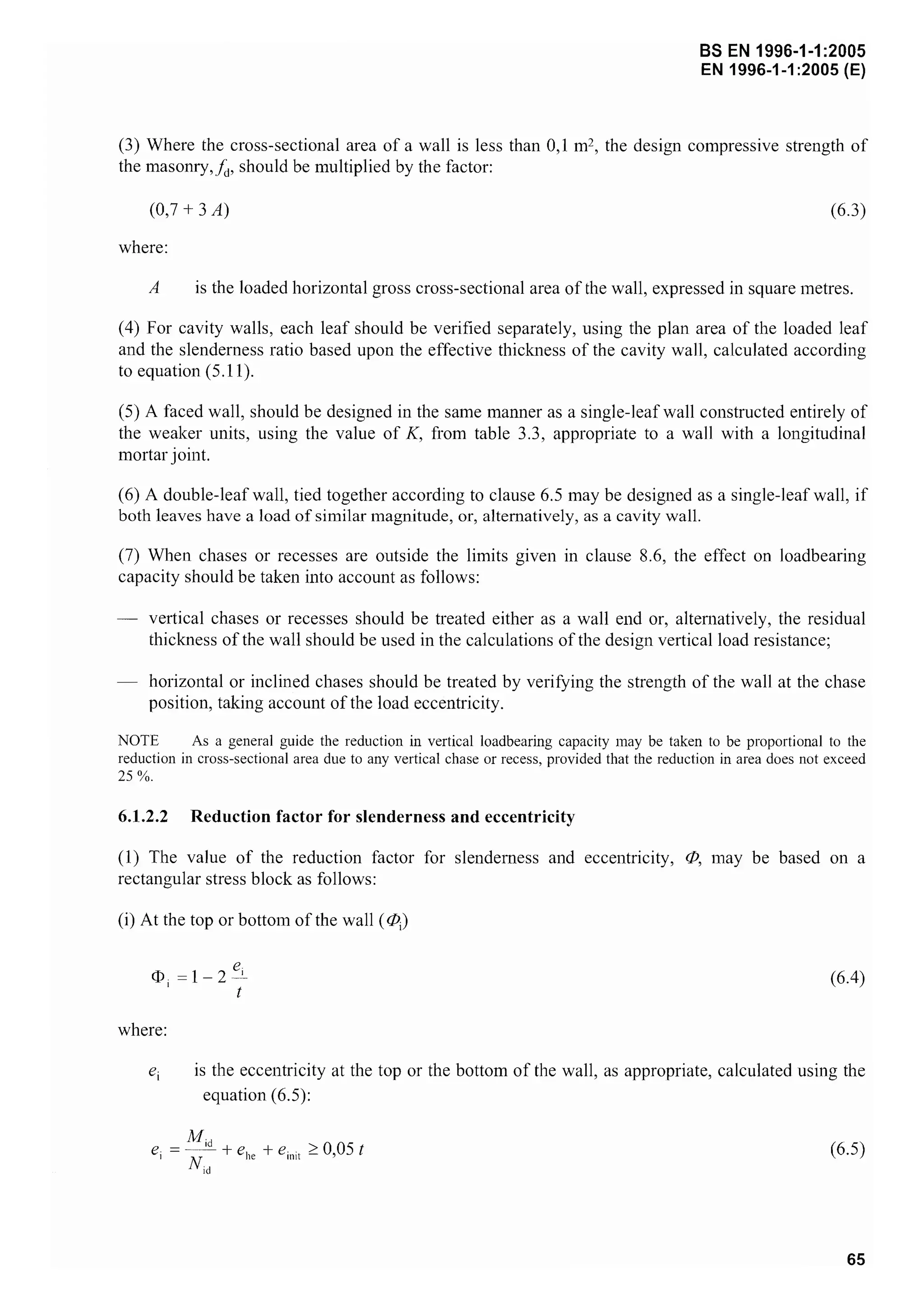 En 1996 1-1 eurocode 6 design of masonry structures - part 1-1 general ...