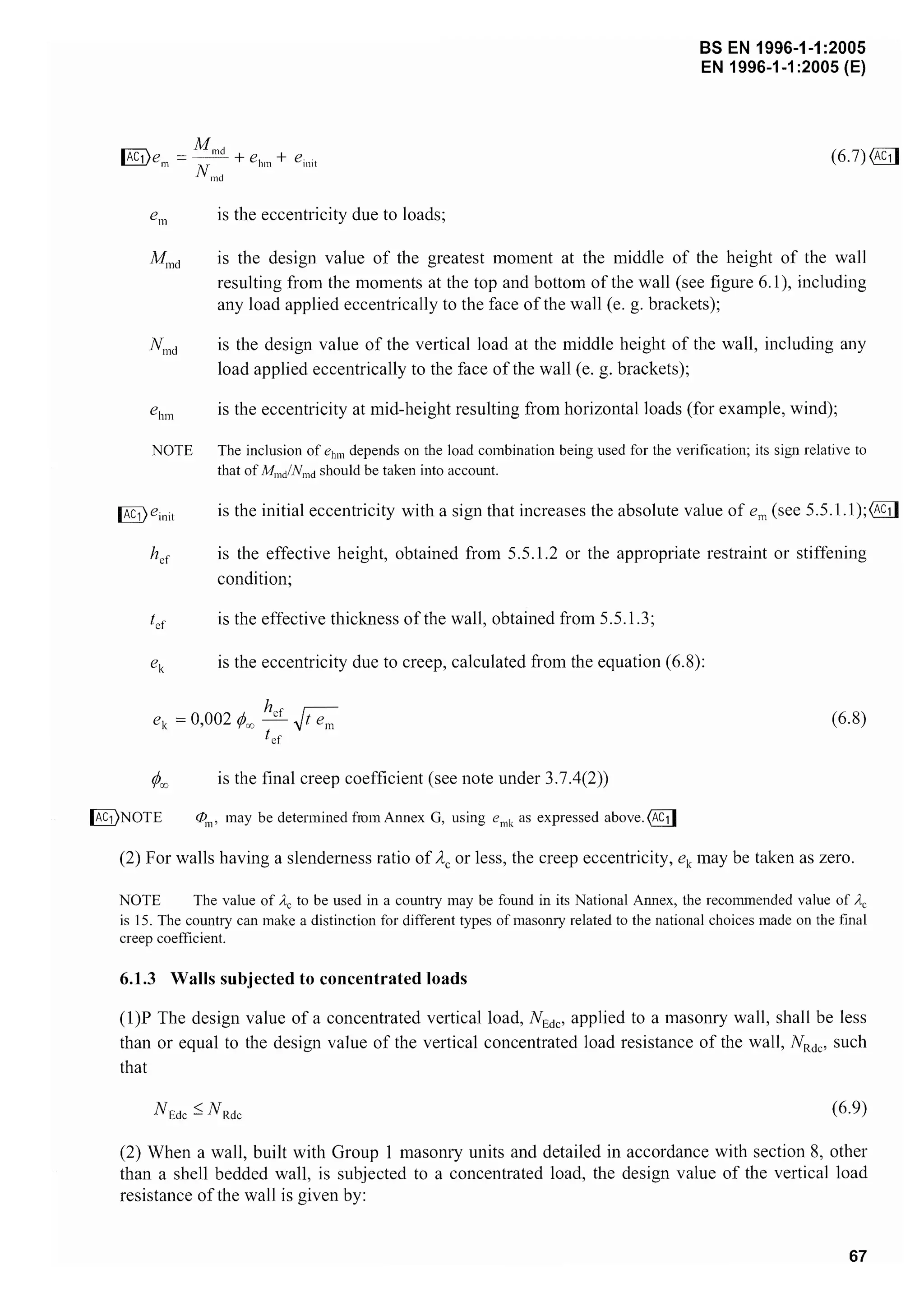 En 1996 1-1 eurocode 6 design of masonry structures - part 1-1 general ...