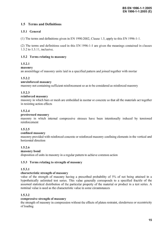 En 1996 1-1 eurocode 6 design of masonry structures - part 1-1 general ...