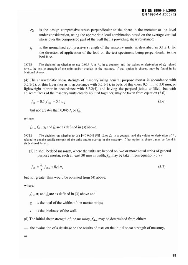 En 1996 1-1 eurocode 6 design of masonry structures - part 1-1 general ...