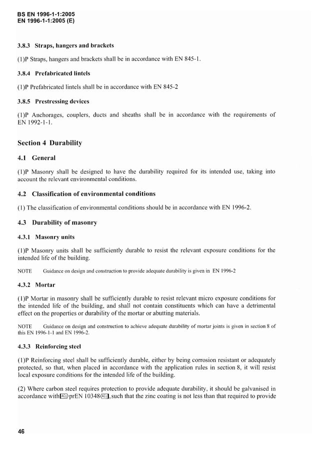 En 1996 1-1 eurocode 6 design of masonry structures - part 1-1 general ...