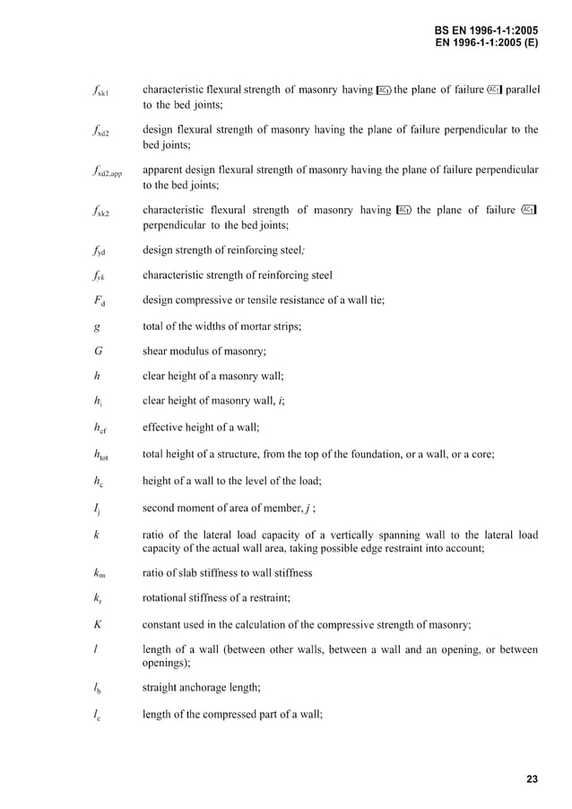 design of masory structure | PDF