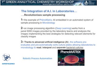 Artificial Intelligence IA at the service of Laboratories | PDF