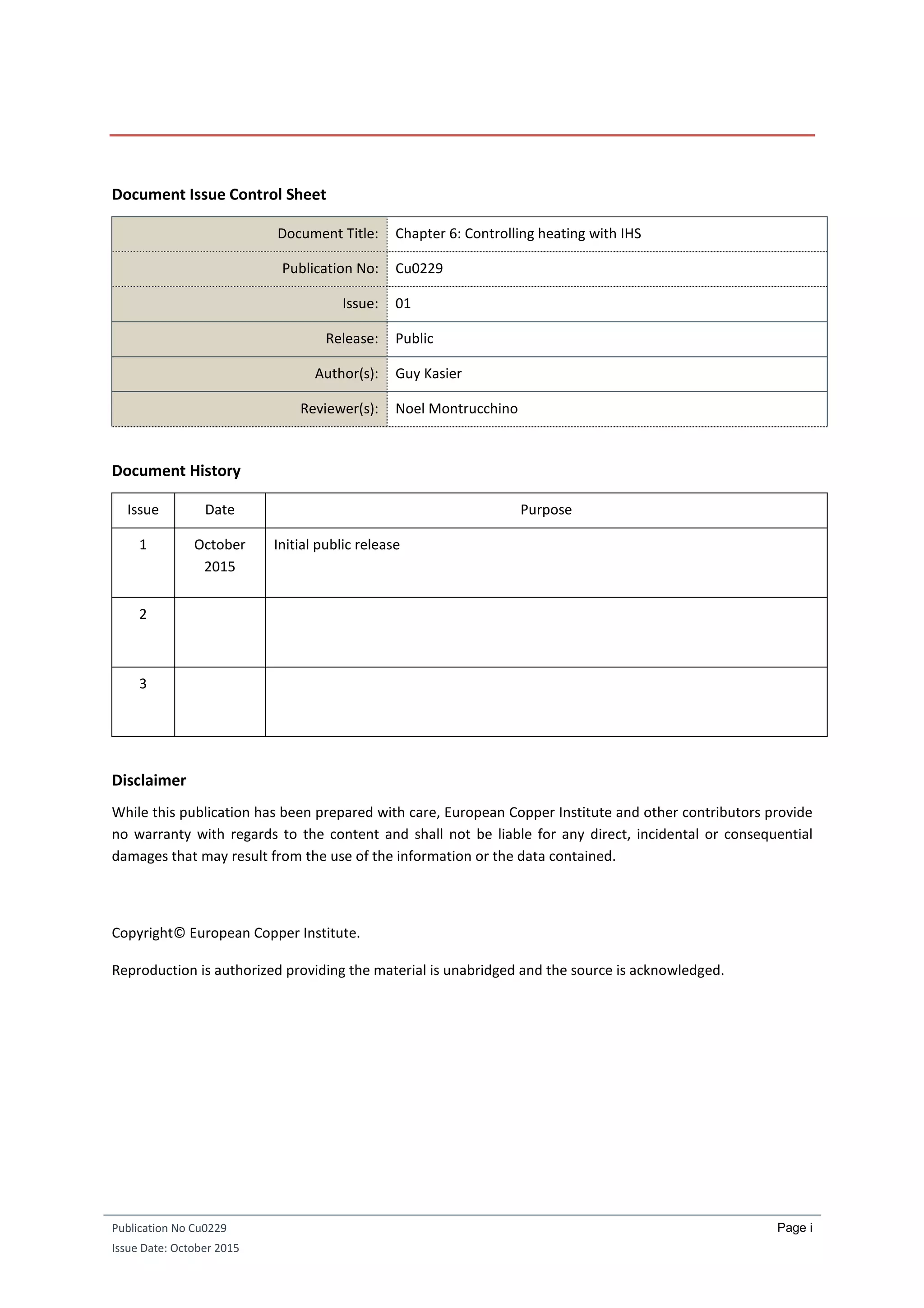 Integrated Home Systems - Chapter 6 - Controlling Heating with IHS | PDF