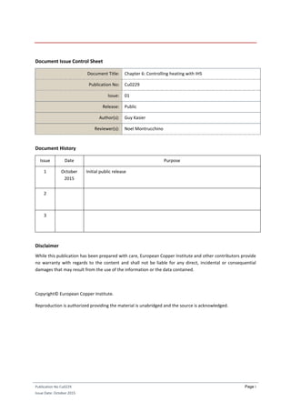 Integrated Home Systems - Chapter 6 - Controlling Heating with IHS | PDF