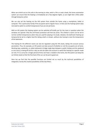 Integrated Home Systems - Chapter 6 - Controlling Heating with IHS | PDF