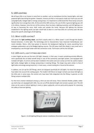 Lighting in and around the Home | PDF