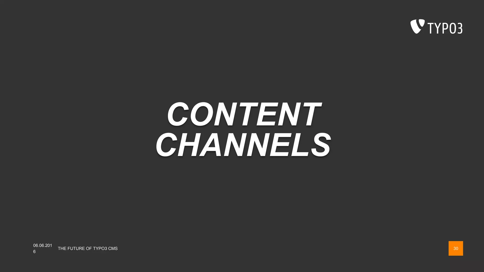 The Future of TYPO3 | PPT