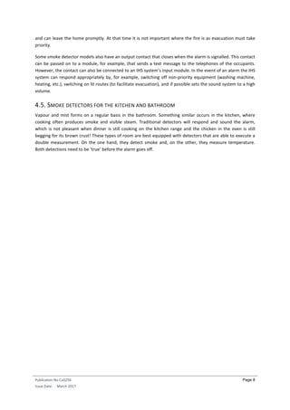 Safety and alarms in the home | PDF