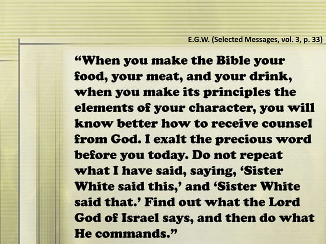 SABBATH SCHOOL - 2nd quarter lessons 5. | PPT