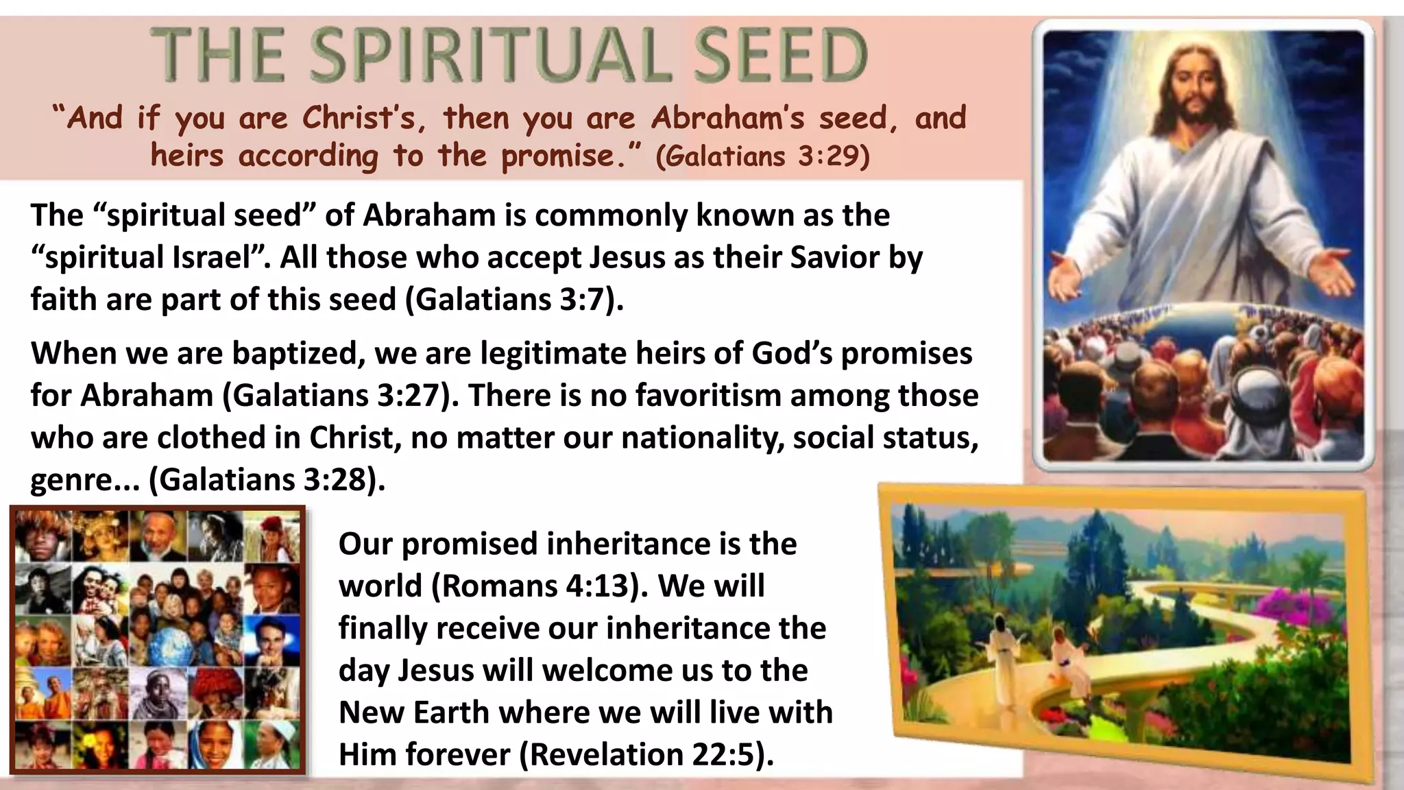 ABRAHAM'S SEED | PPT