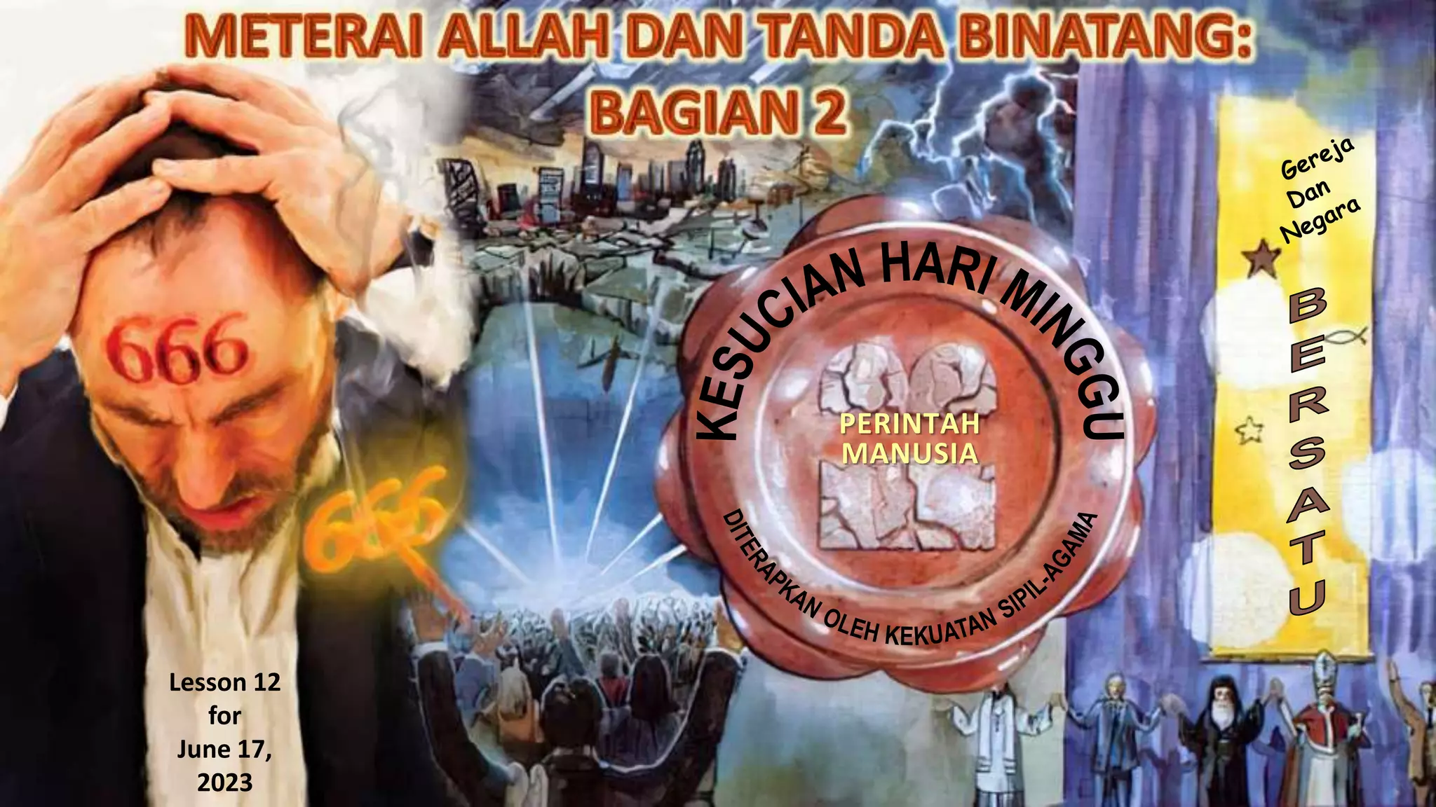 Sekolah Sabat - Triwulan 2 2023 - Pelajaran 12 | PPT