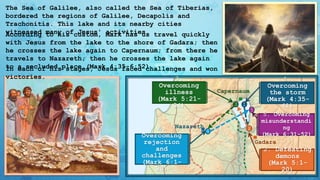 Sabbath school Lesson week 5 miracles around the lake | PPT