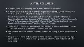 Nigeria Emissions and Energy Policies | PPTX
