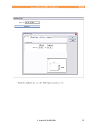 En2501 composer template editor user manual | PDF