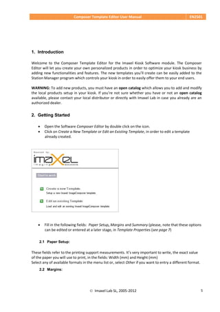 En2501 composer template editor user manual | PDF