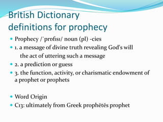 EN2 What is prophecy 1 of 6 | PPT