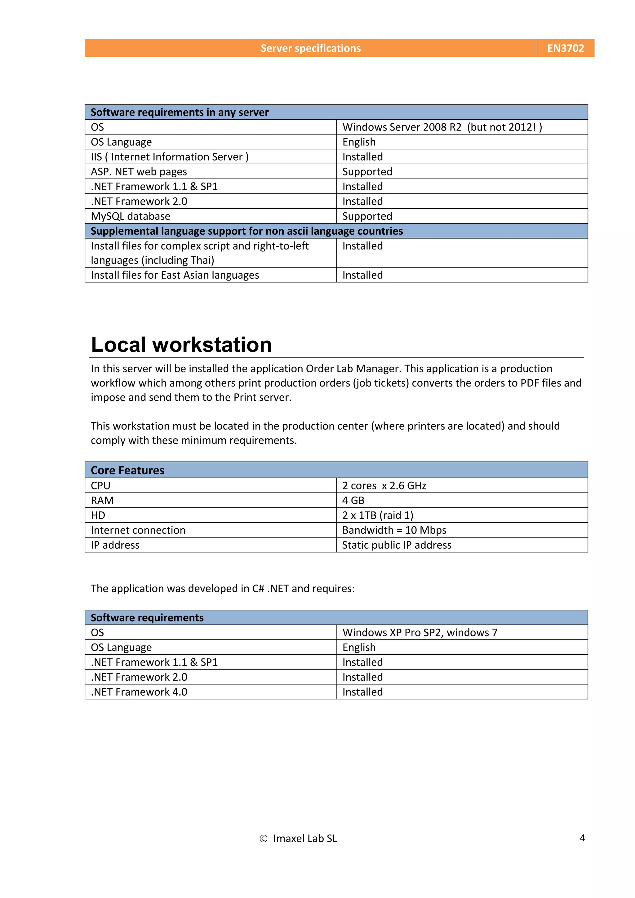 En3702 server specifications | PDF