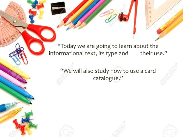 En5 lc i-ib-3-19_identify informational text-types_lesson | PPT