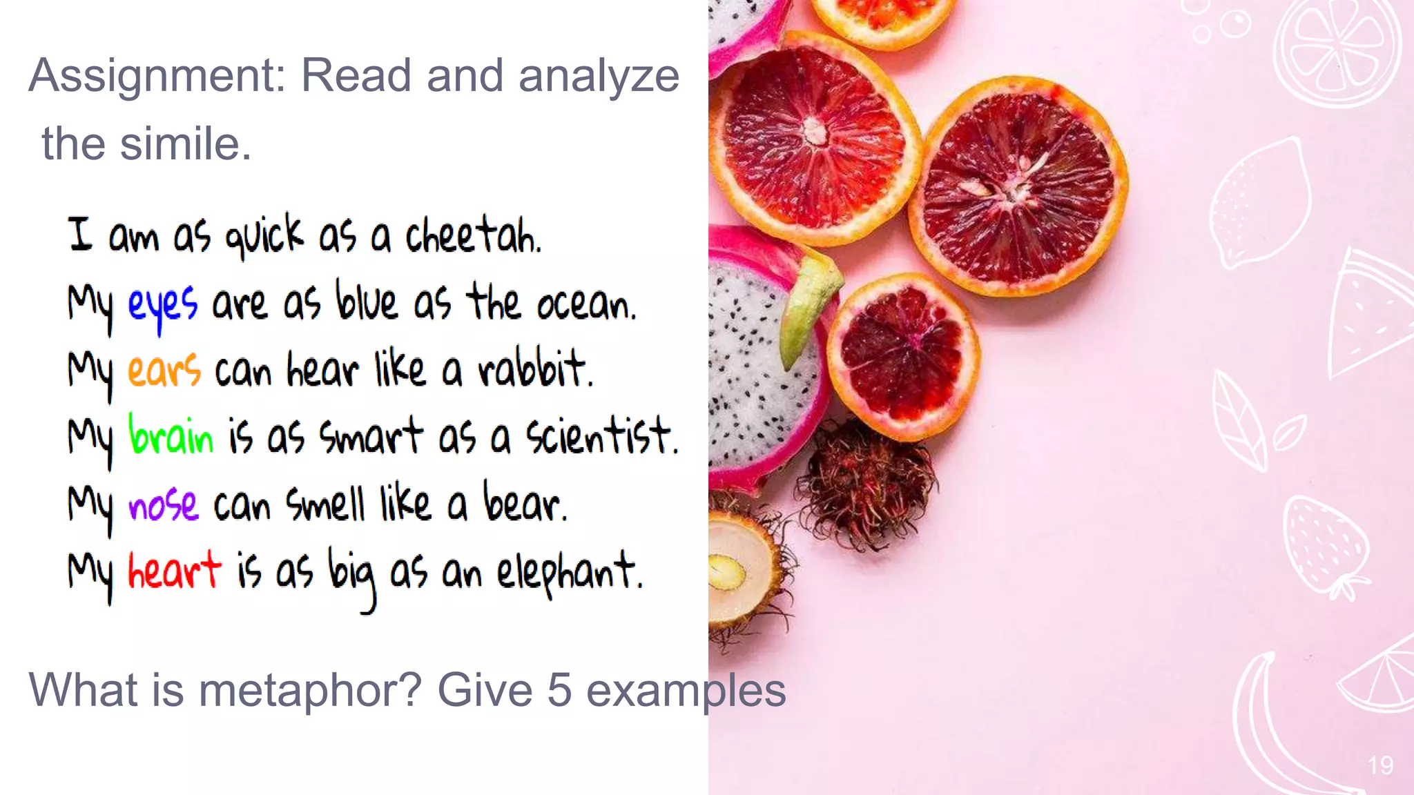 En6 rc id-6.8 analyze figures of speech (simile) | PPTX