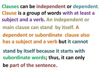 En7 gi id1 use phrases, clauses, and | PPT