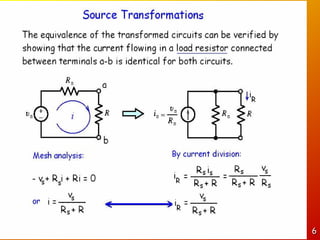 electrical circuit theorem electrical electrical | PPT