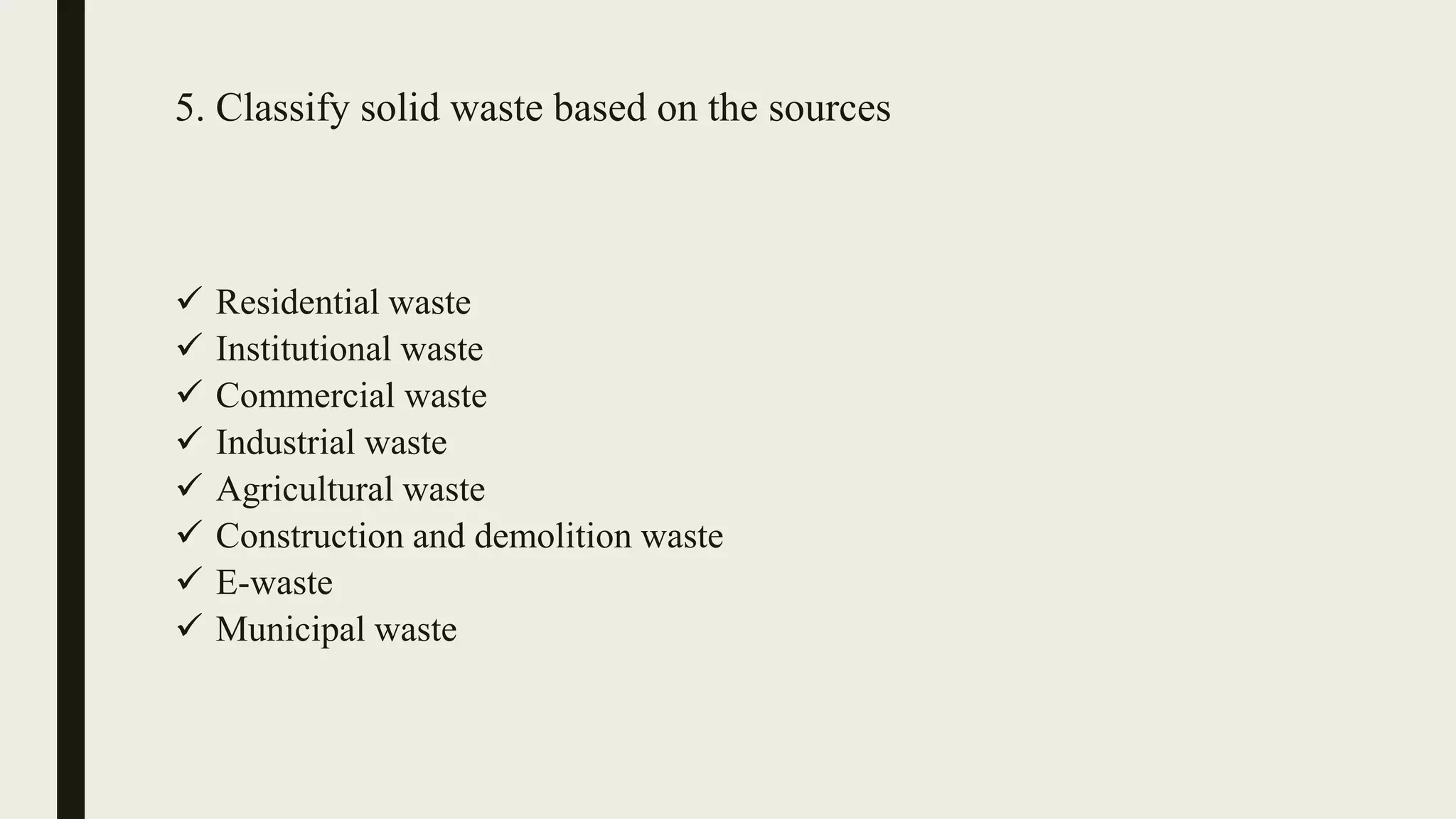 EN8591 Municipal Solid waste management Unit 1 - Two mark Q&A.pptx