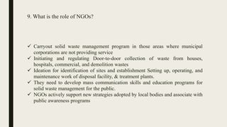EN8591 Municipal Solid waste management Unit 1 - Two mark Q&A.pptx
