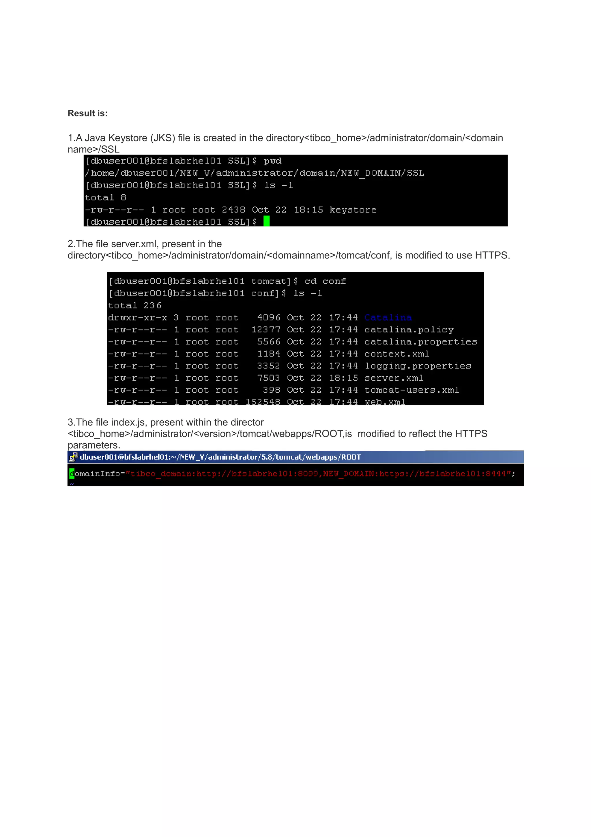 Enable https (1) Tibco document | PDF
