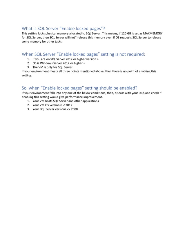 Enable locked pages | PDF