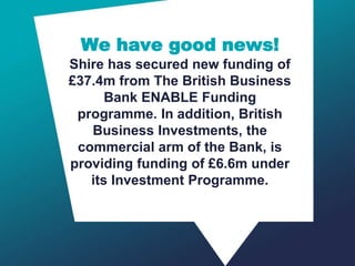 ENABLE & SHIRE LEASING | PPT