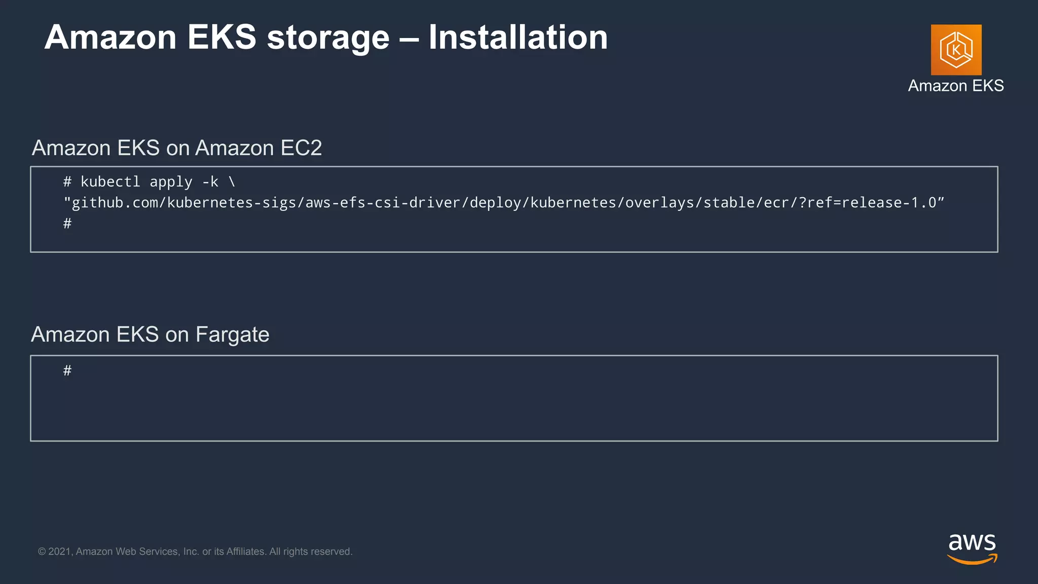 Enable stateful applications on aws with persistent storage for k8s.pptx