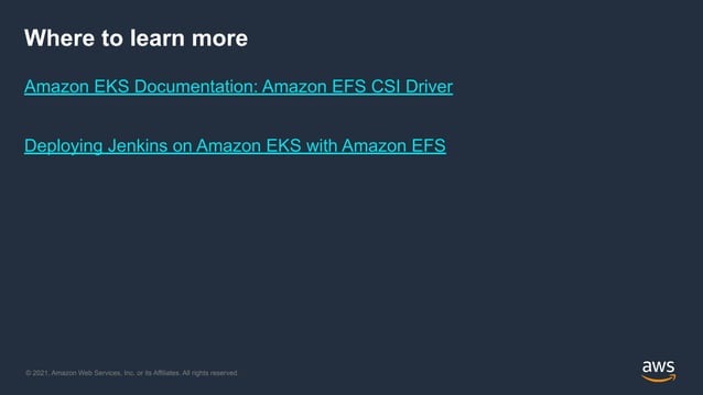 Enable stateful applications on aws with persistent storage for k8s.pptx