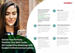 EnableX-UCaaS - Brochure | PPT