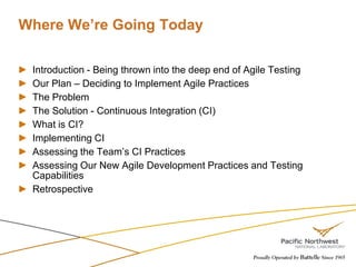 Enabling Agile Testing Through Continuous Integration Agile2009 | PPT