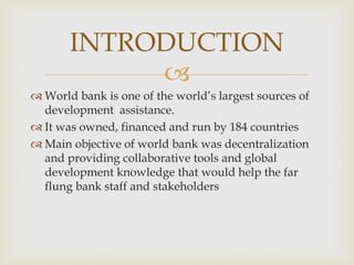 Enabling business strategy with it at the world Bank | PPT