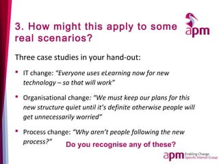 APM Presents - Why Change? Understand change management and how it combines with project ...