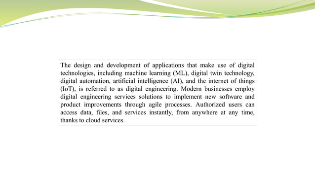 Enabling change with digital engineering services and solutions | PDF