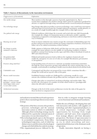 Enabling continuous and discontinuous innovation learning from the ...