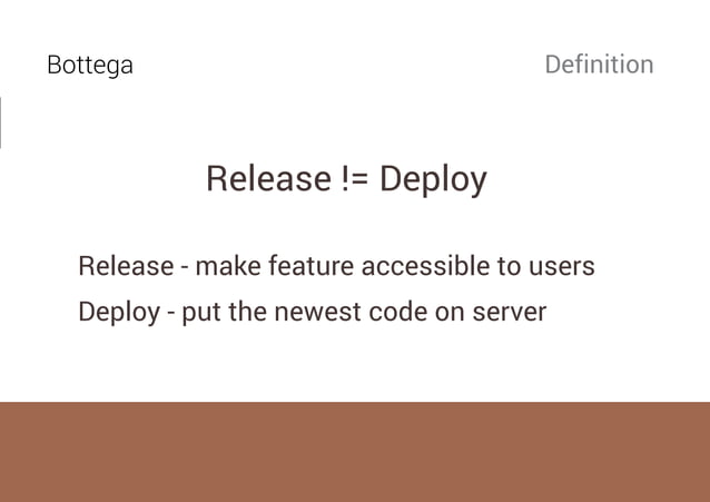 Enabling Continuous Delivery | PPT