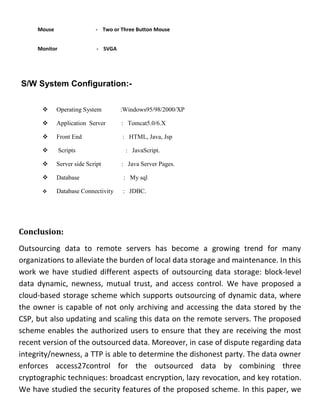 JAVA 2013 IEEE CLOUDCOMPUTING PROJECT Enabling data dynamic and indirect mutual trust for cloud ...